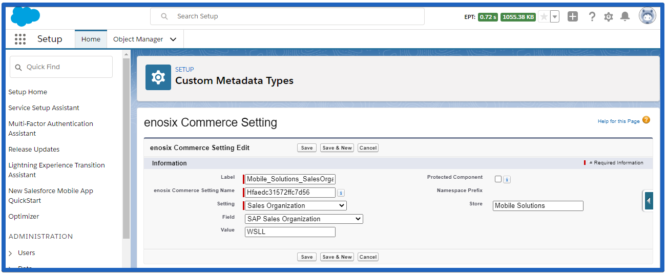 Installation and Configuration | enosix Product Documentation