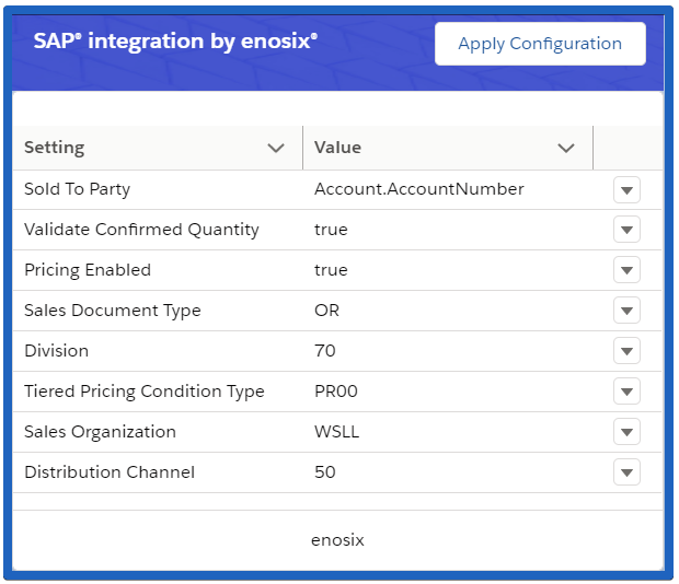 Installation and Configuration | enosix Product Documentation