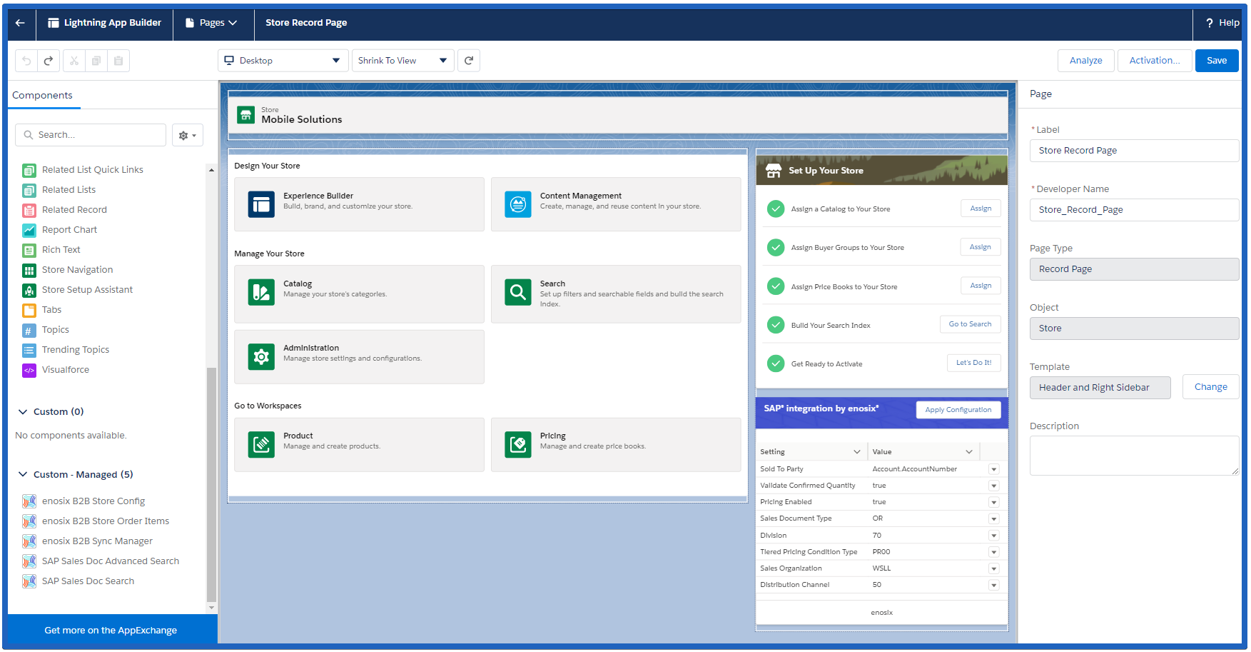 Installation and Configuration | enosix Product Documentation
